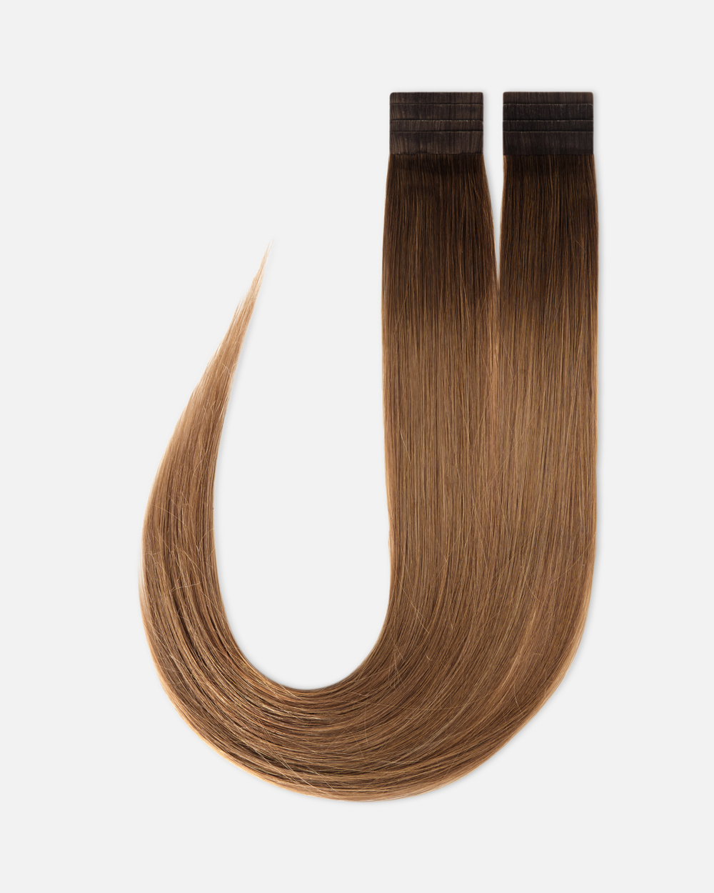 Premium Tape Extensions 40 cm - Straight - Classic Tape 4 cm - 8 Pieces ...