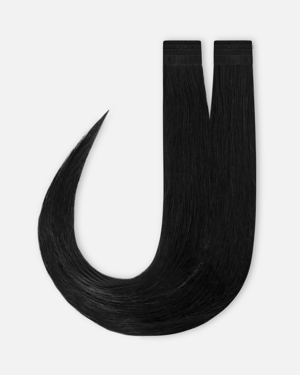 Premium Tape Extensions 60 cm - Straight - Classic Tape 4 cm - 8 Pieces ...
