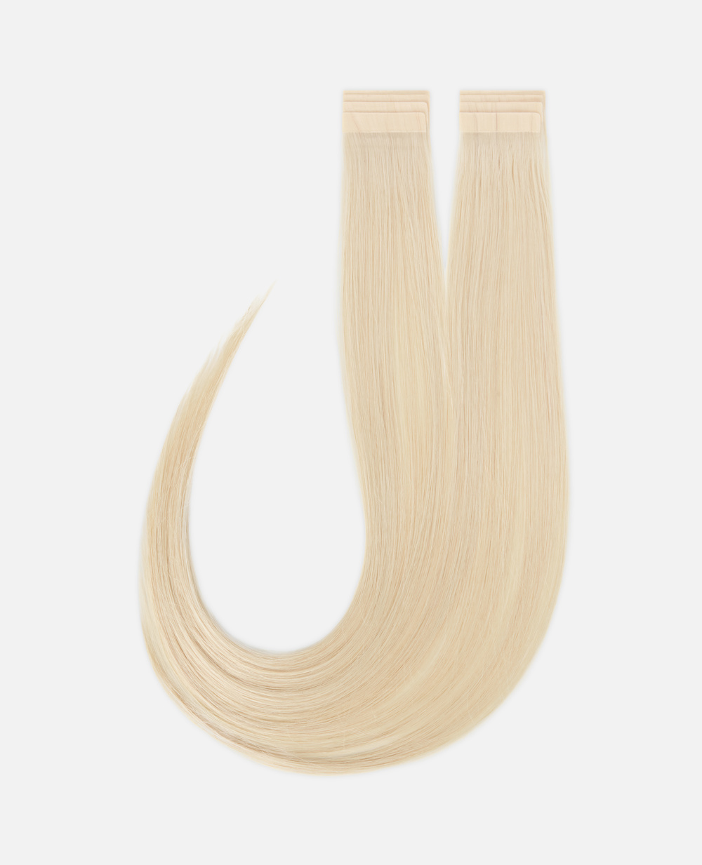 Premium Tape Extensions 60 cm - Straight - Classic Tape 4 cm - 8 Pieces ...
