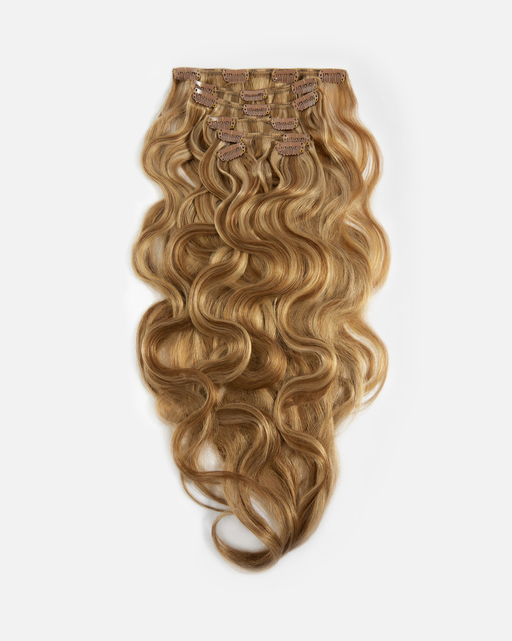 Classic Clip-ins 60 cm - Strandkrøller - Clip-ins - Medium Volume - 7 ...